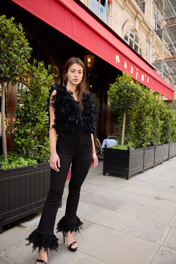 Ostrich Vest – OO LA LA!